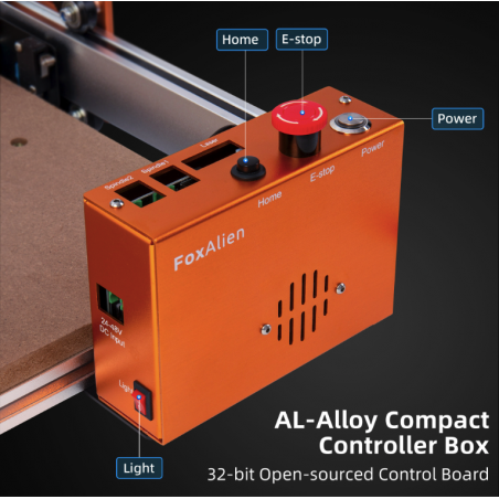 Grawerka CNC FoxAlien Masuter Pro 40 Frezów