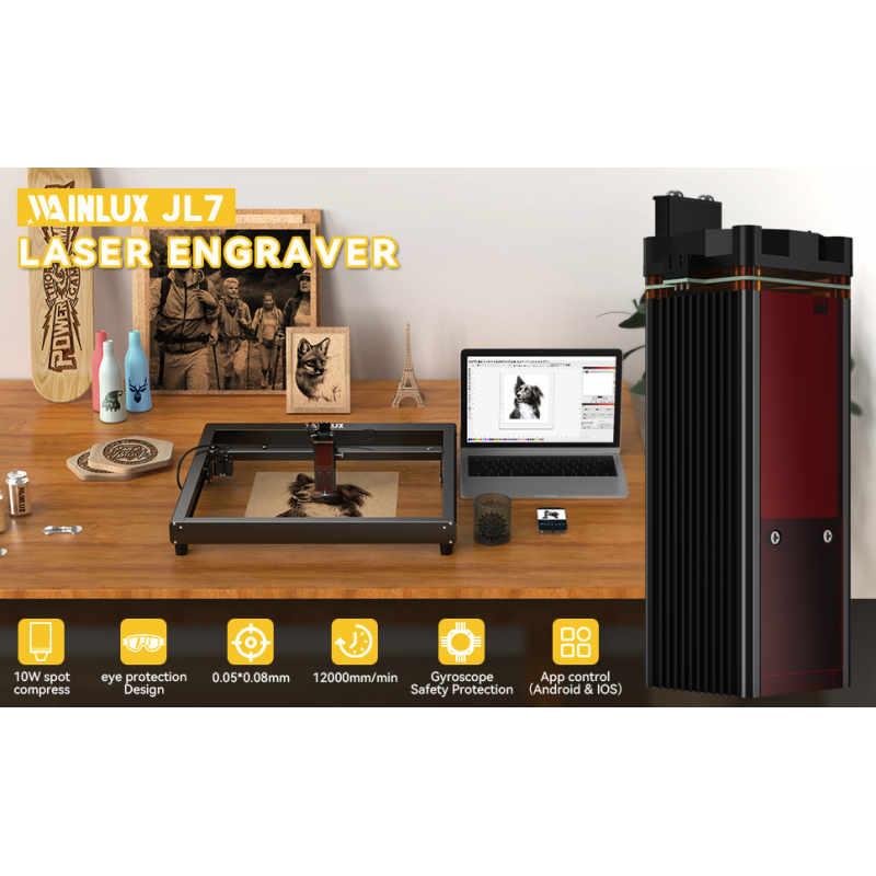 Grawer laserowy Grawerka WAINLUX JL7 80W