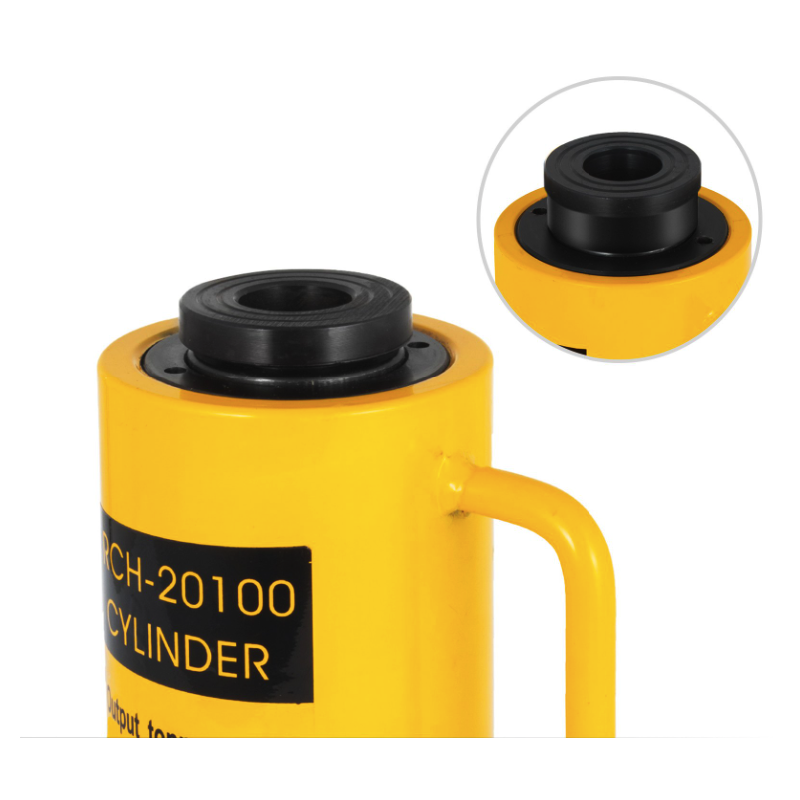 Siłownik hydrauliczny 20 ton 10 cm z pustym tłokiem